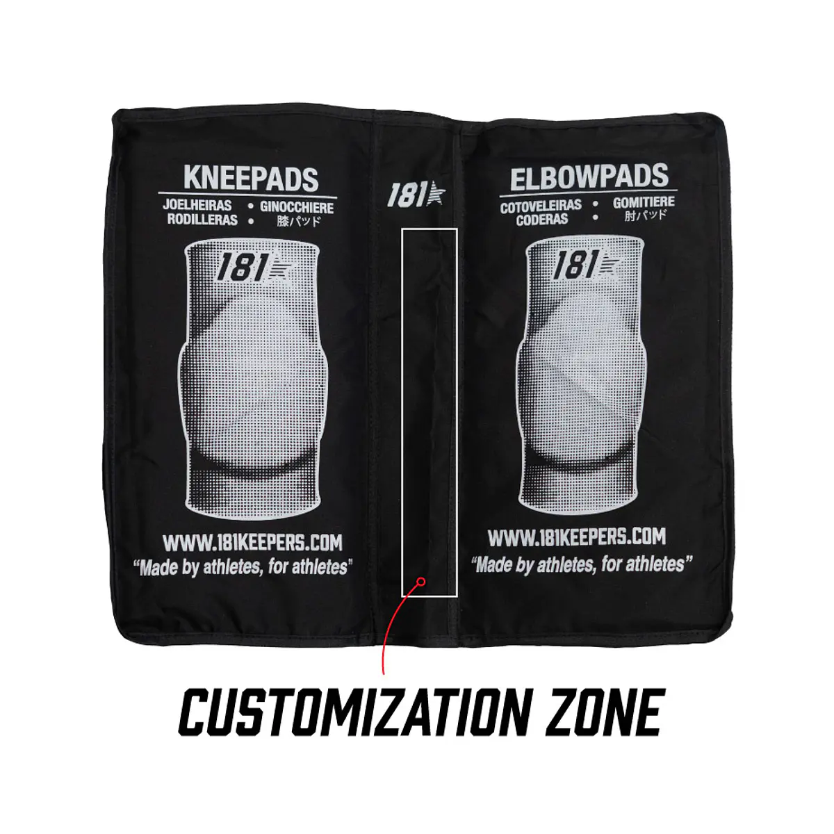 181 black Pads Case
