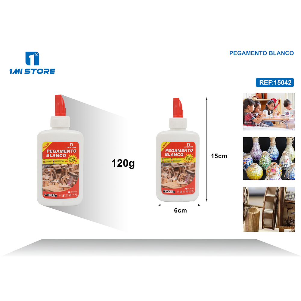 PEGAMENTO BLANCO - COLA FRIA 120G