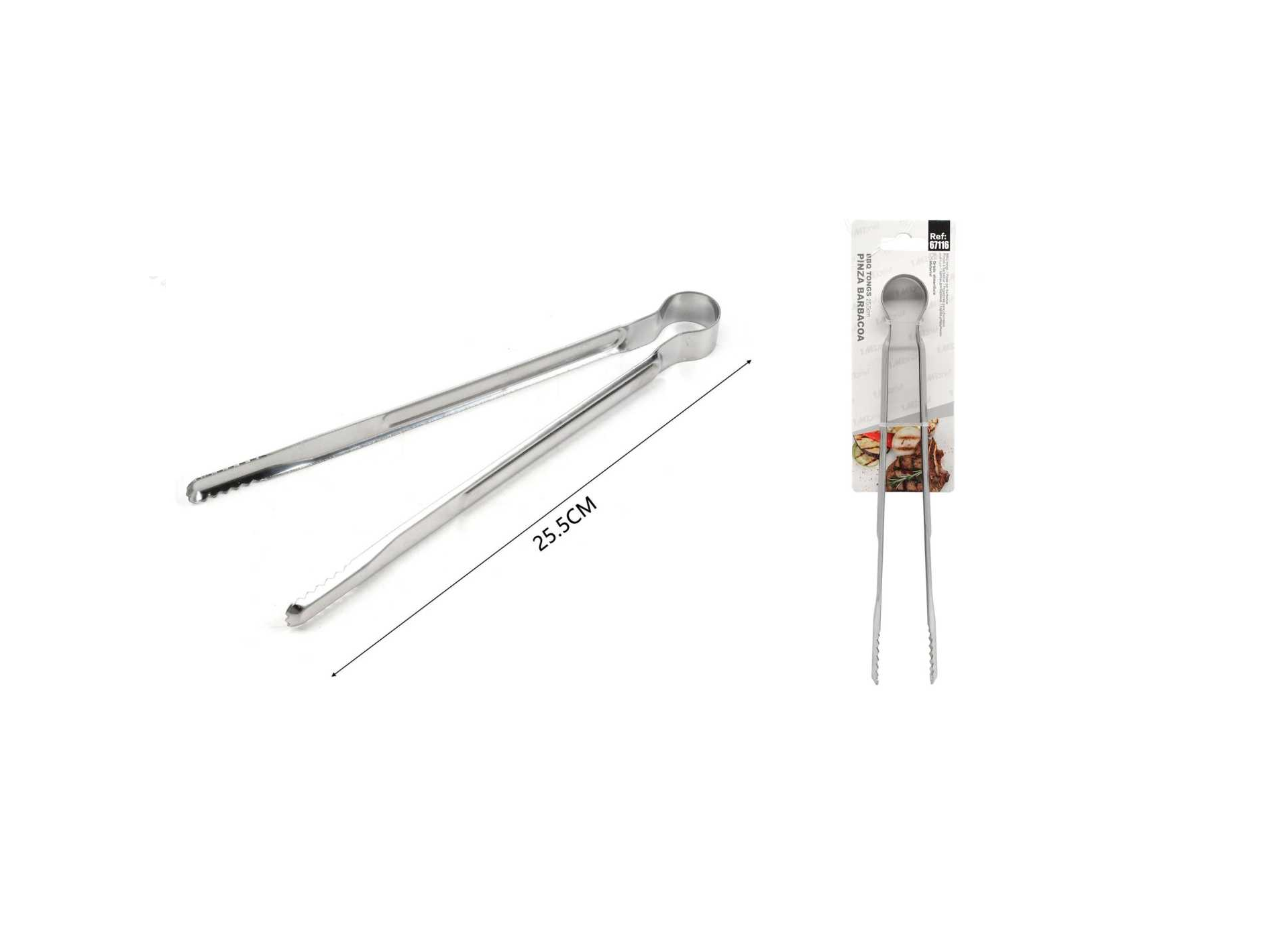 PINZA BARBACOA 25.5CM