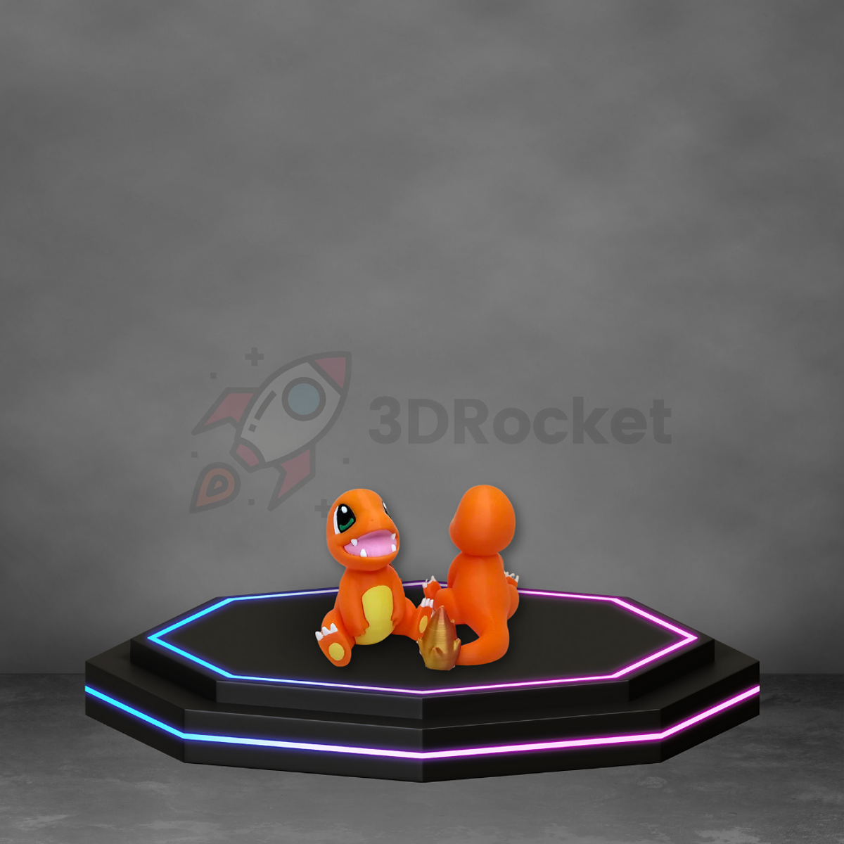 Pokemon Charmander - Personalizável | 3D ROCKET