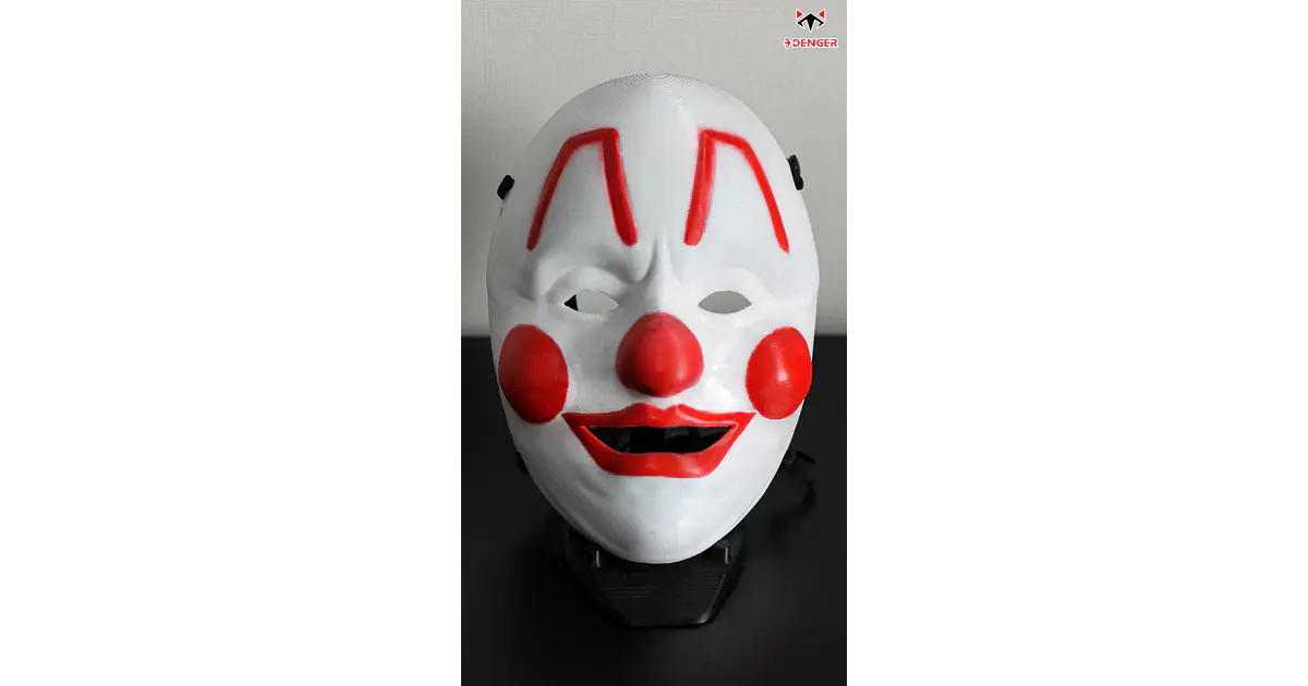 Máscara 3D Clown 2024