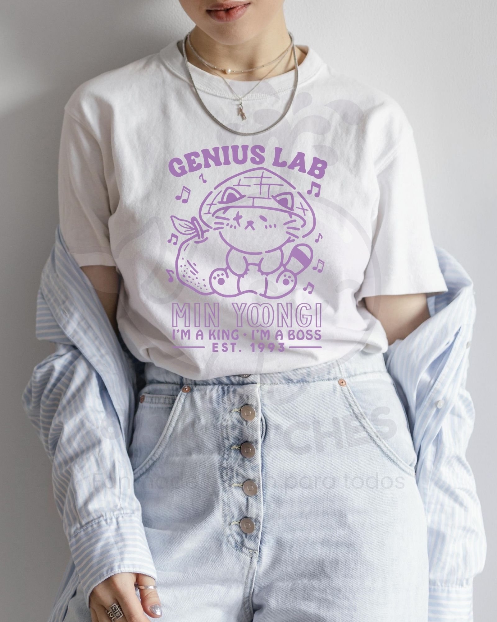 Polera BTS - Suga Genius Lab