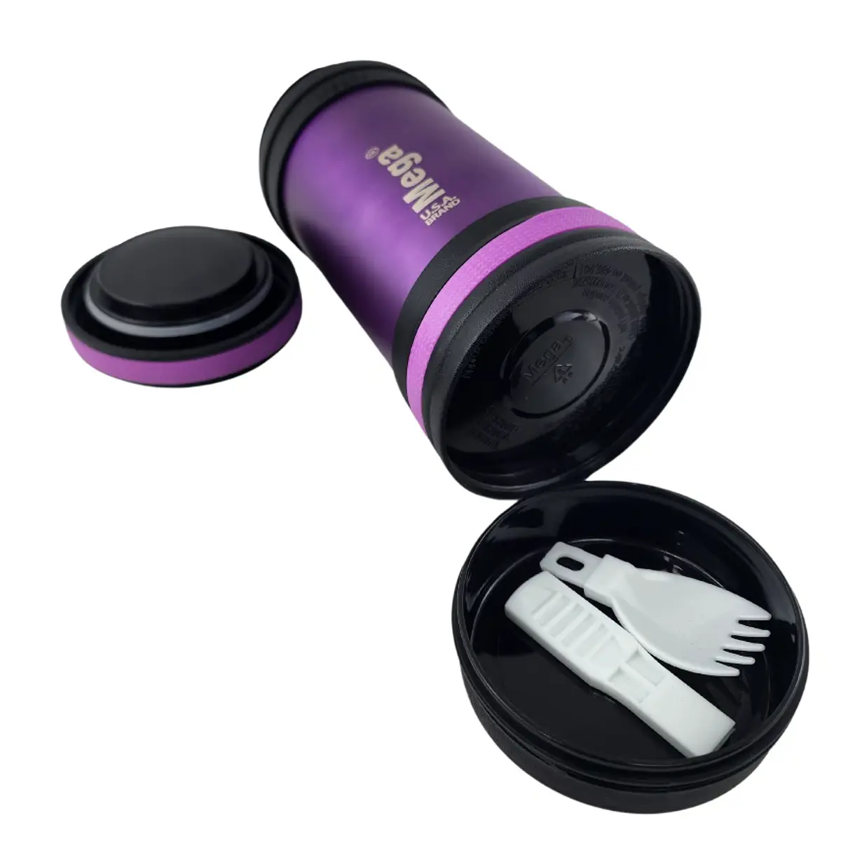 Termo Mega Maxx 600 ml Comidas Metálico Acero Inoxidable