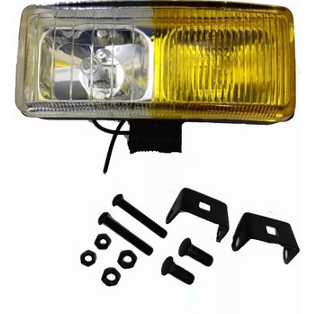 Pack 2 Focos Neblineros Bicolor Blanco/amarillo