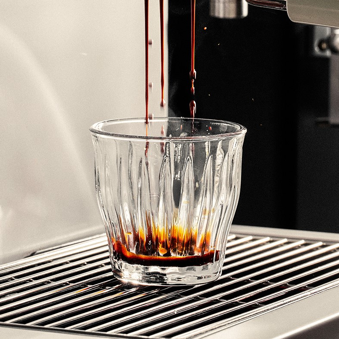 Taza Vaso de Vidrio 320ml Cafe Latte Americano