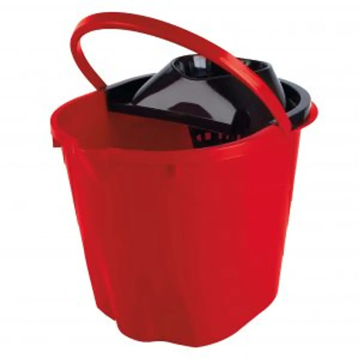 Balde Rojo 12L C/Exprimidor Full Fresh
