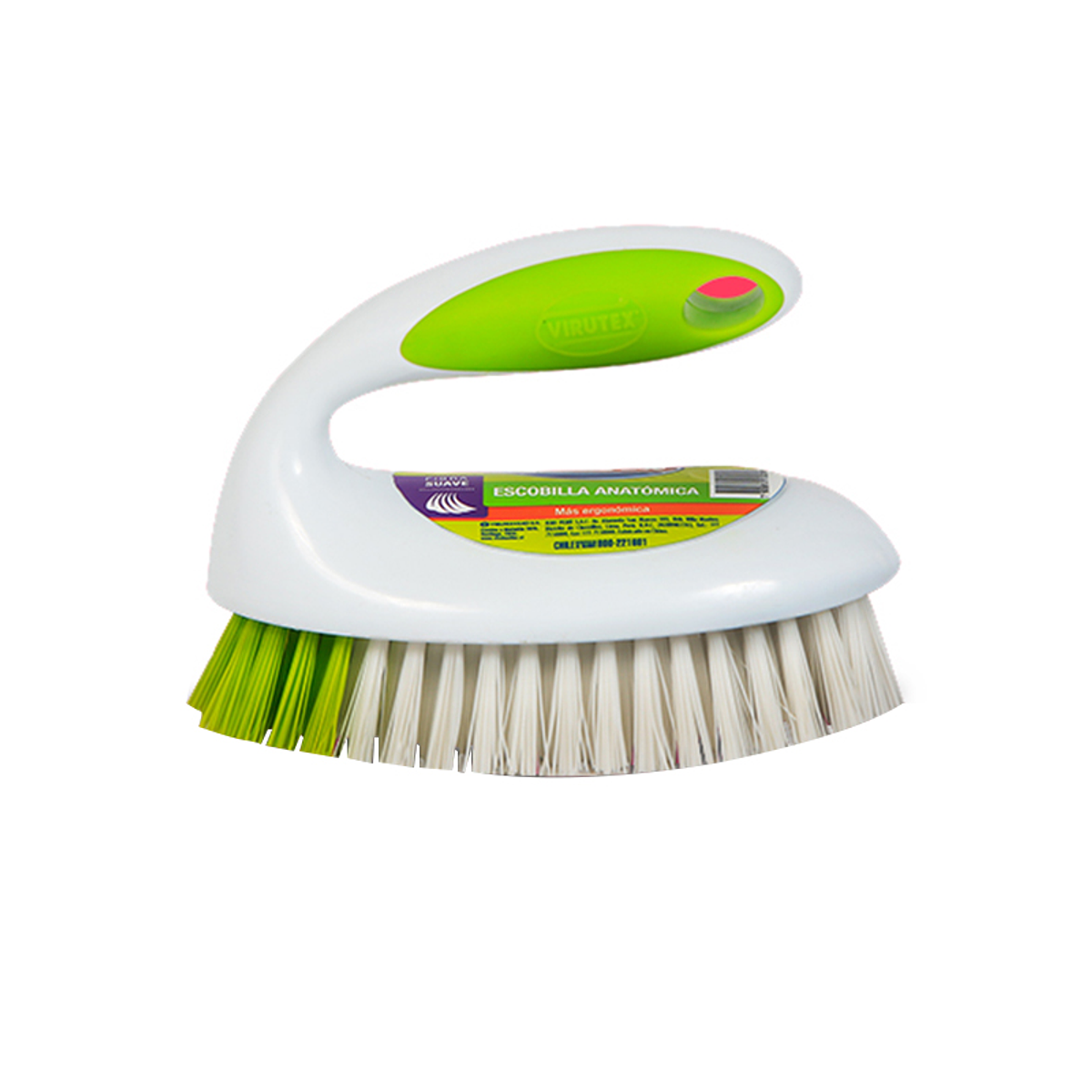 Cepillo Plancha Lava Ropa Fibra Suave Task