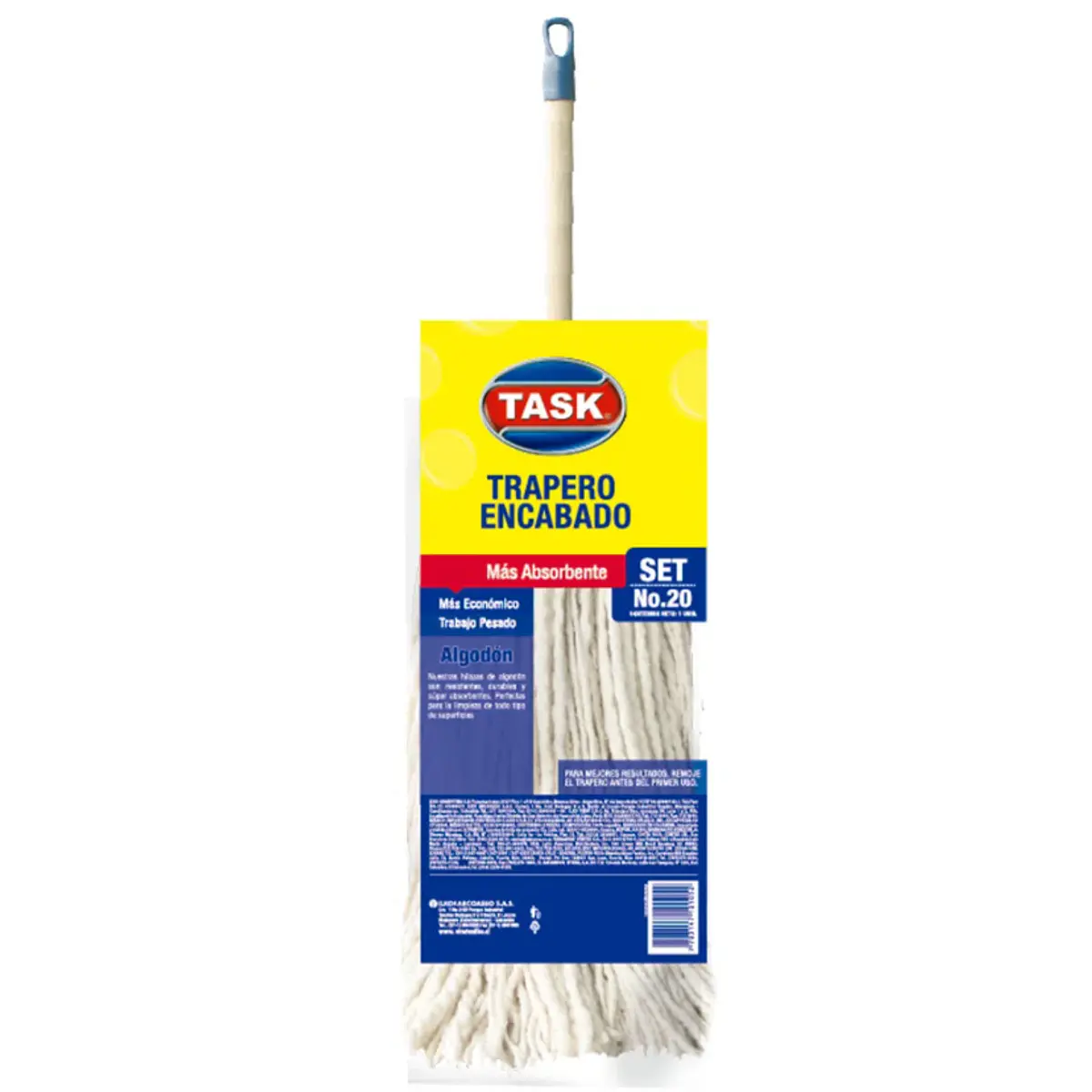 Trapero Encabado con Cabo de Madera No.20