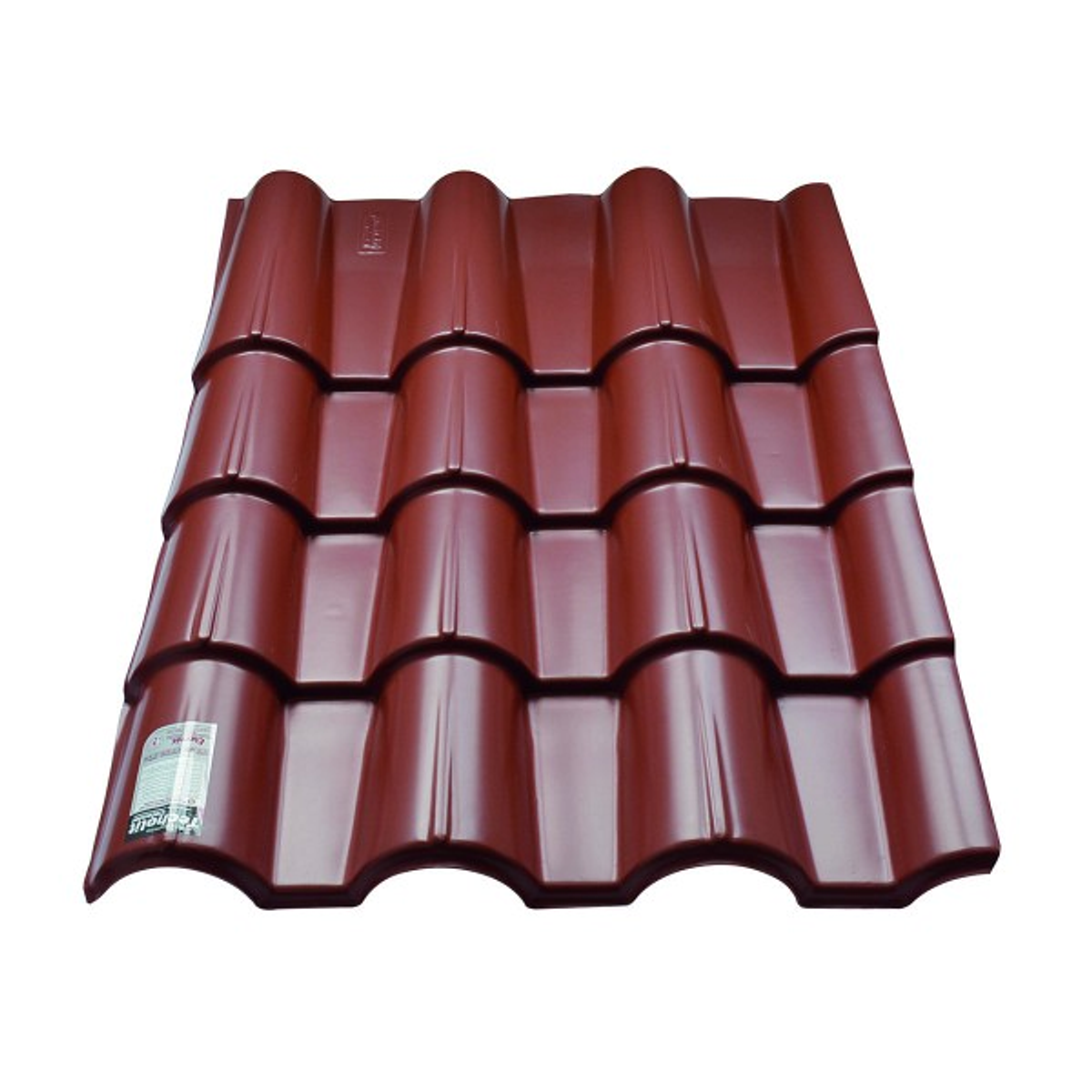 Teja Colonial Roja Techolit de 1.15 x 0.76 Metros