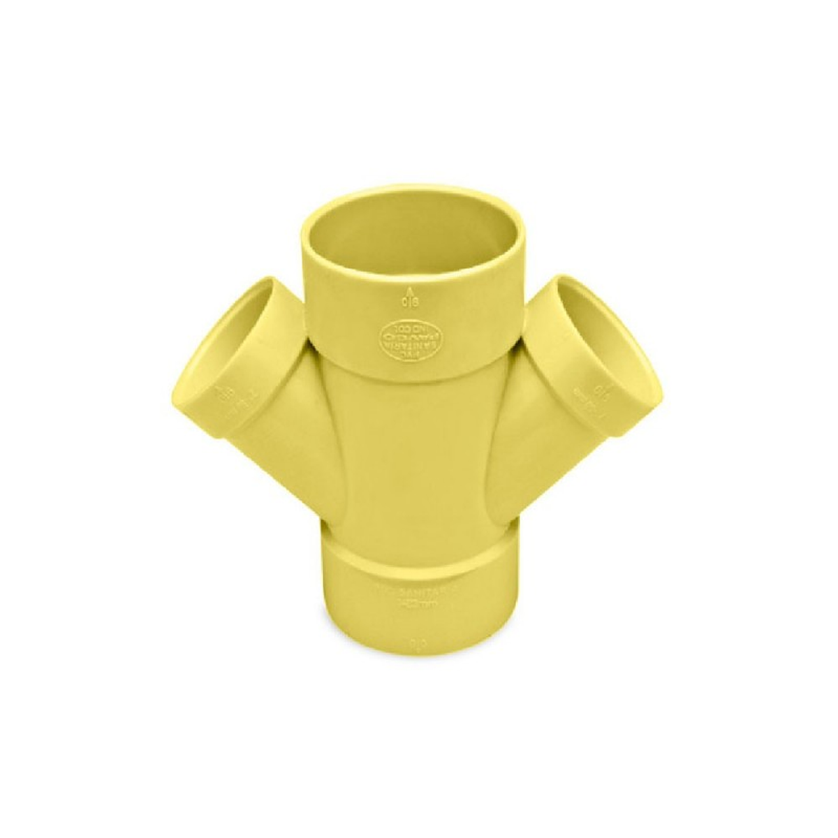 Yee Doble Reducida Sanitaria de 2 x 4 x 2