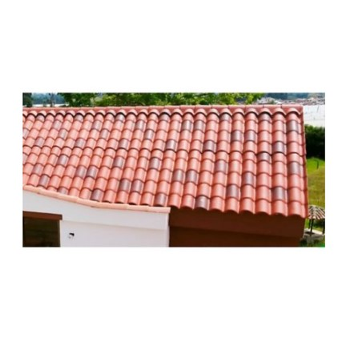 Teja Colonial Pintada 1.60 mt