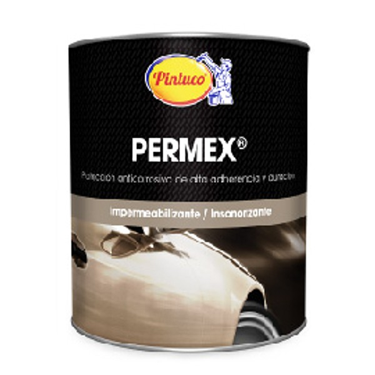 Permex Corrugado Negro Galón