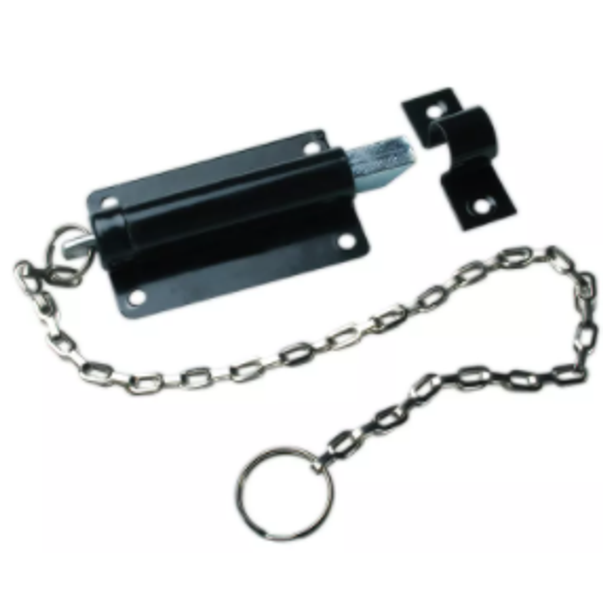 Picaporte Cadena 4 Pulg Negro