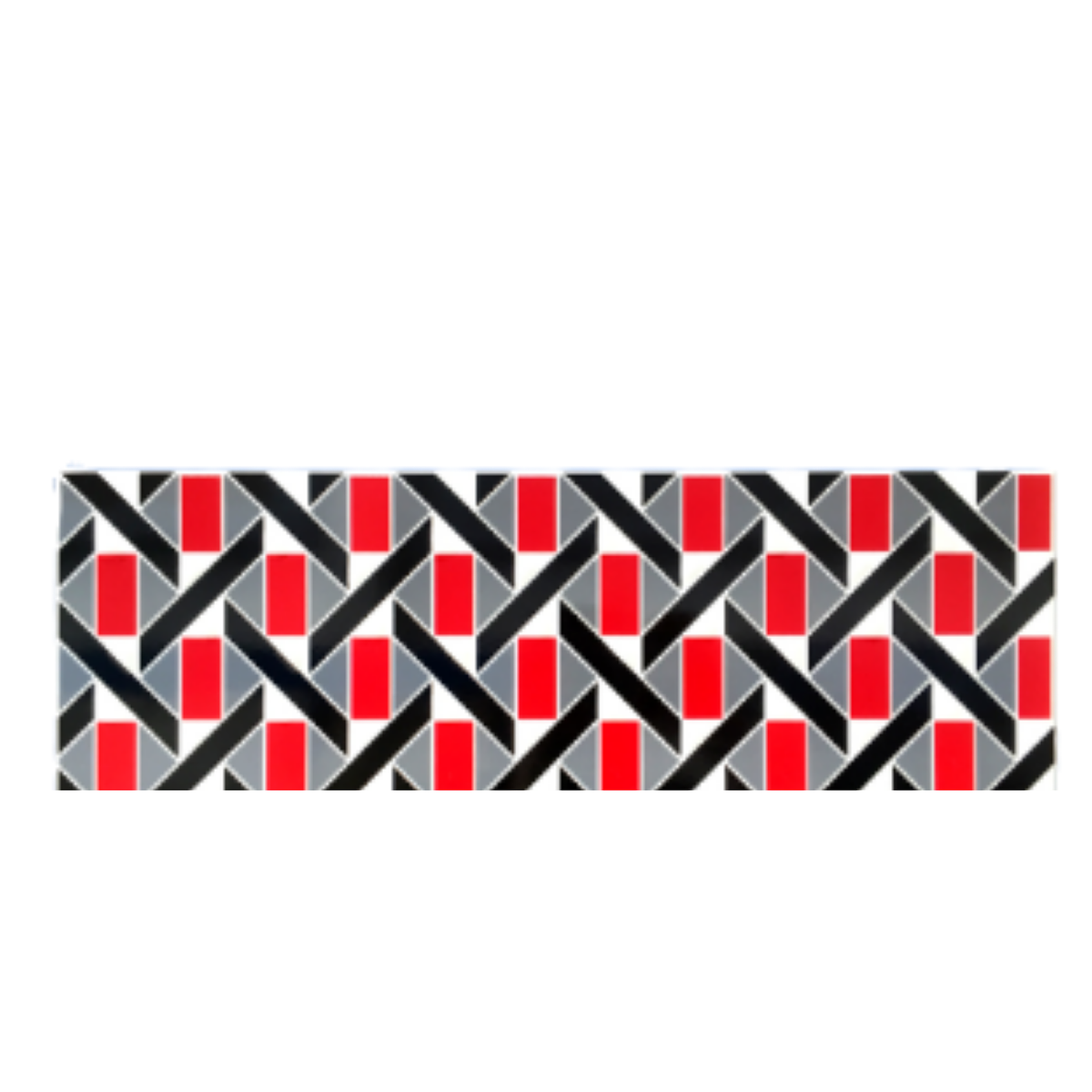 Listón Franco Negro 15 X 45 Con Cara Única