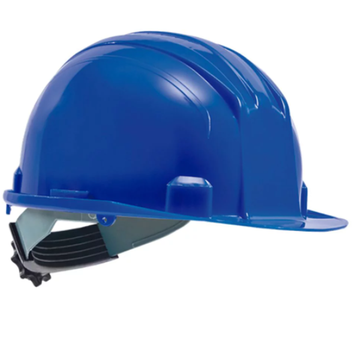 Casco De Seguridad Azul Con Tornillo