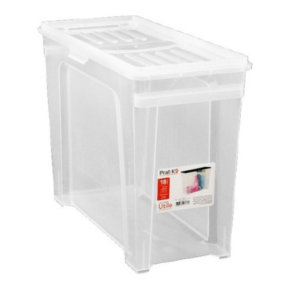 Caja Plástica Transparente 18l