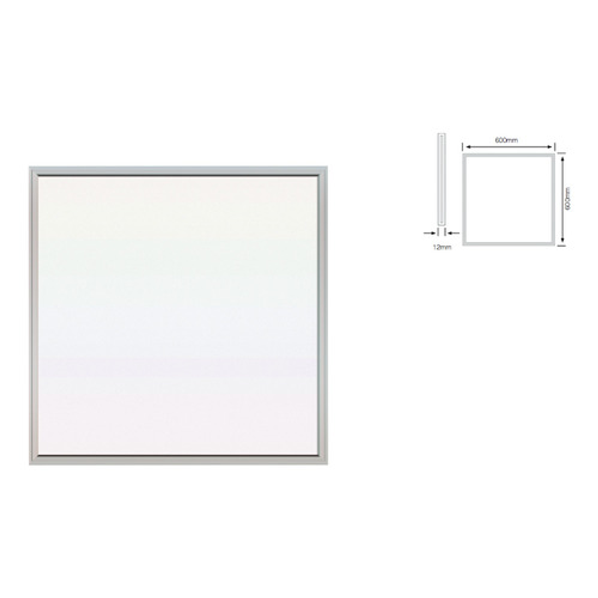 Panel Led De 60 X 60 Cm De 48 Vatios