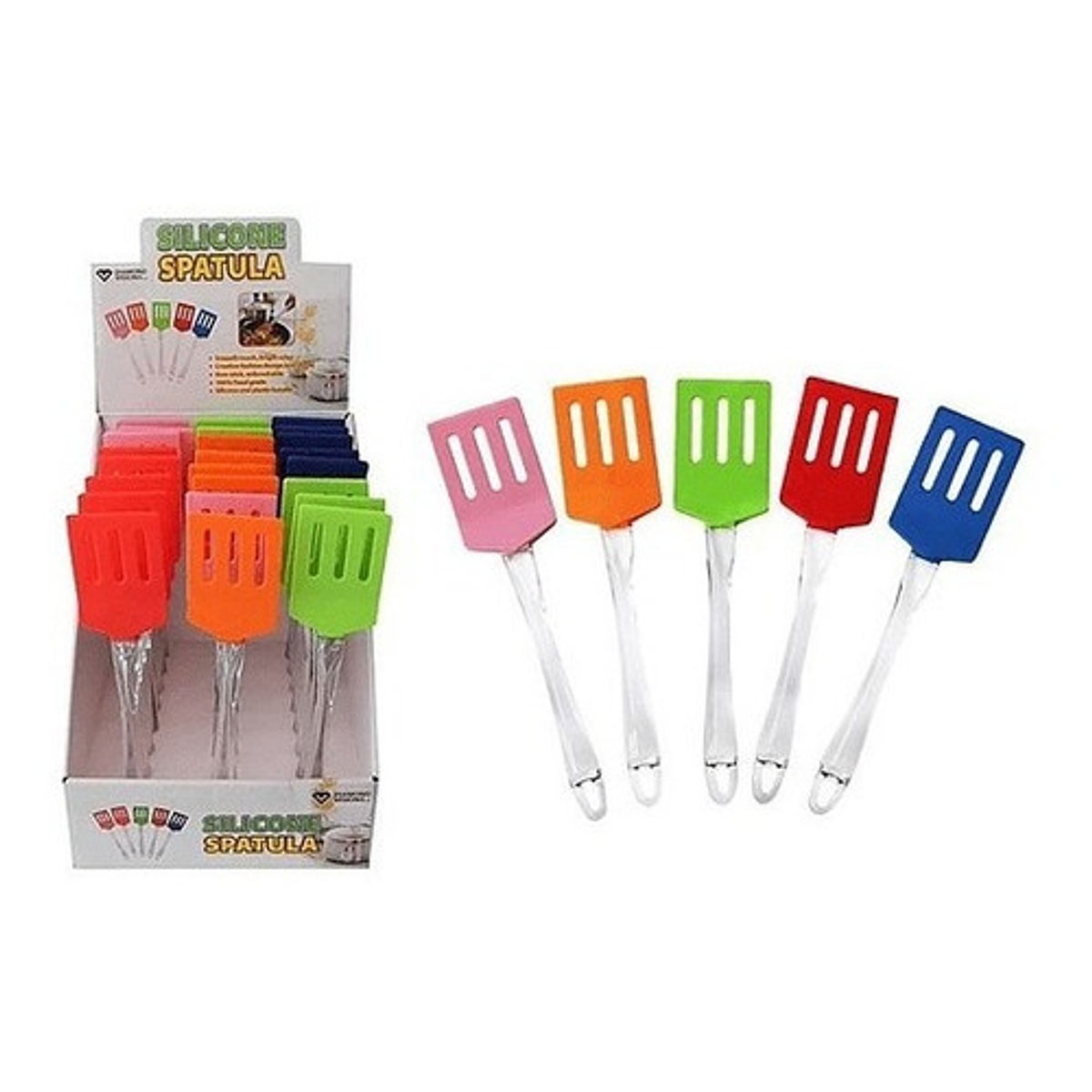 Espátula De Silicona Color Surtido