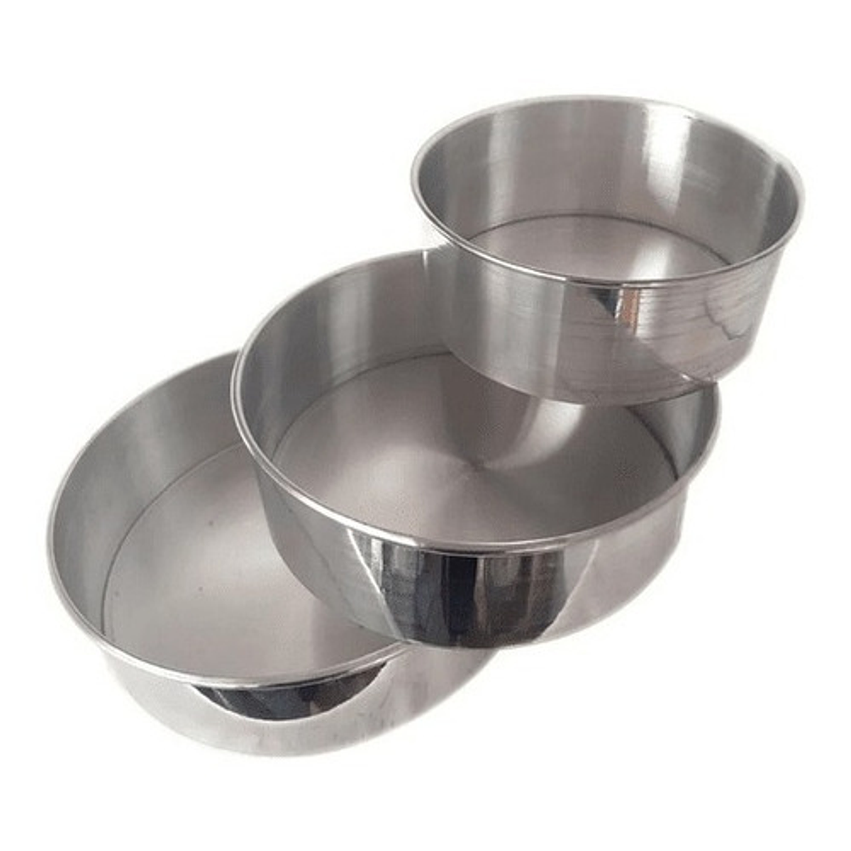 Moldes Para Tortas En Aluminio X 3 Unidades