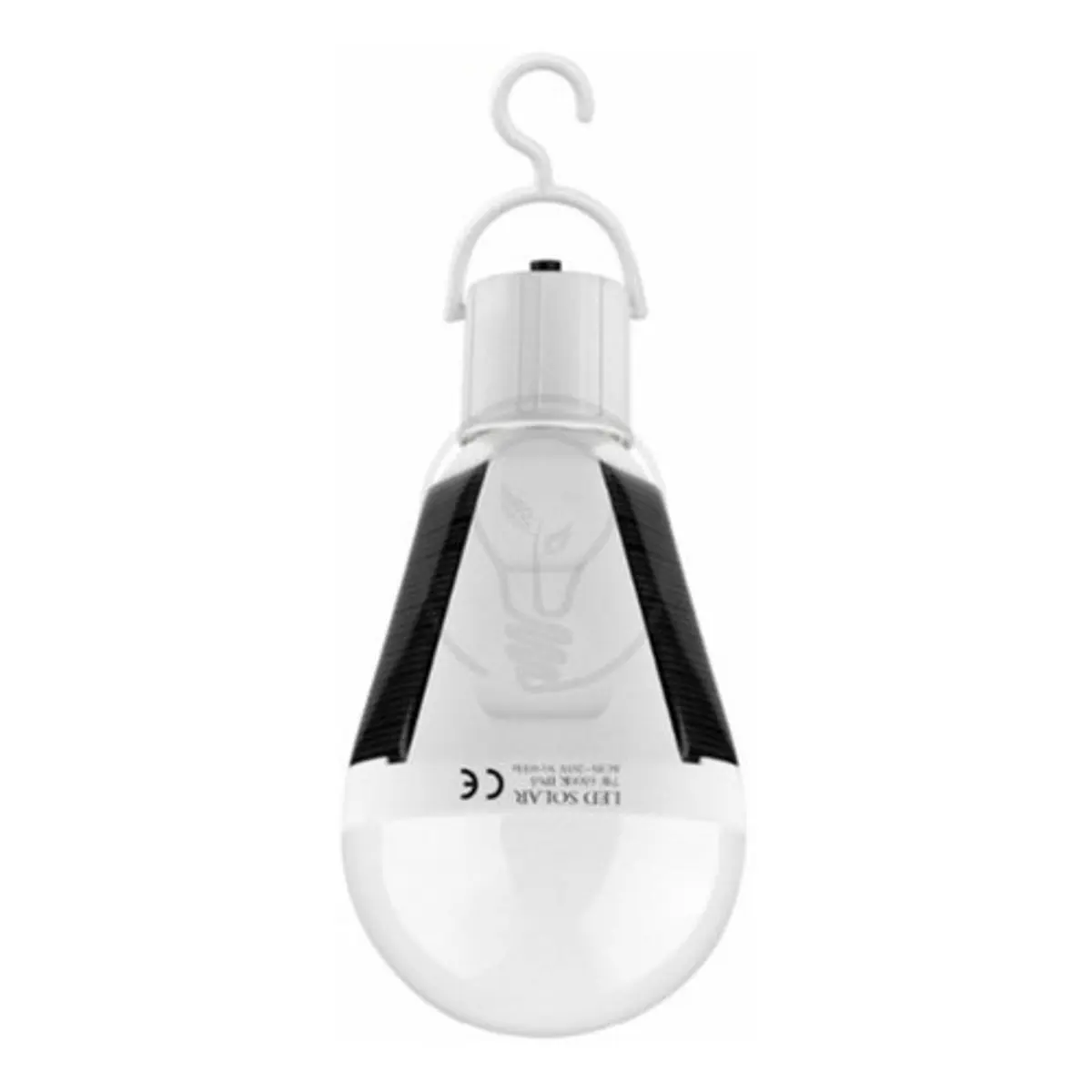 Bombillo Solar Recargable De 12 Vatios