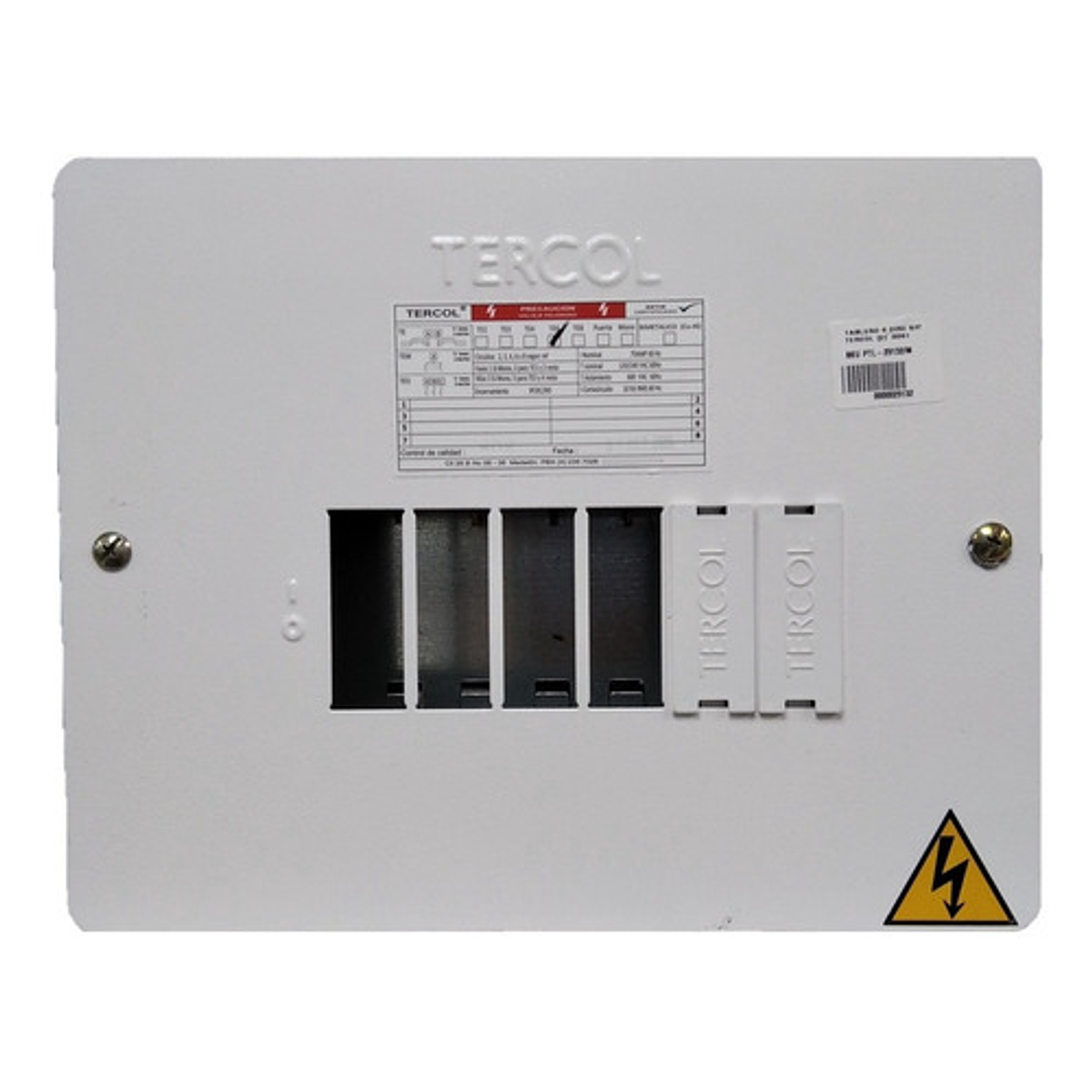 Tablero Bifásico De 6 Circuitos - 75 A