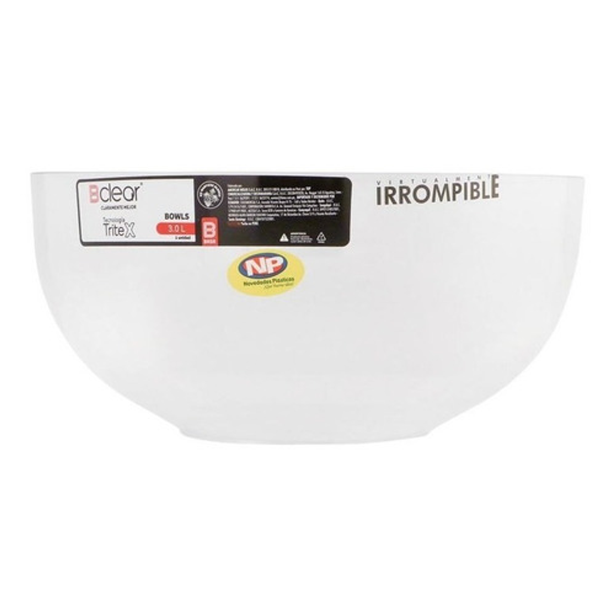 Bowl Transparente 3 Litros