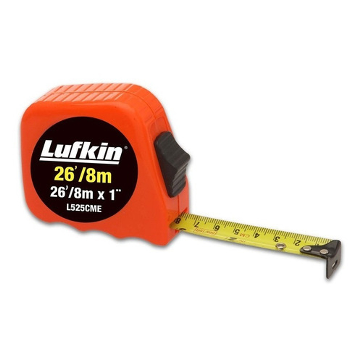 Flexómetro Naranja Tradicional De 8 Metros