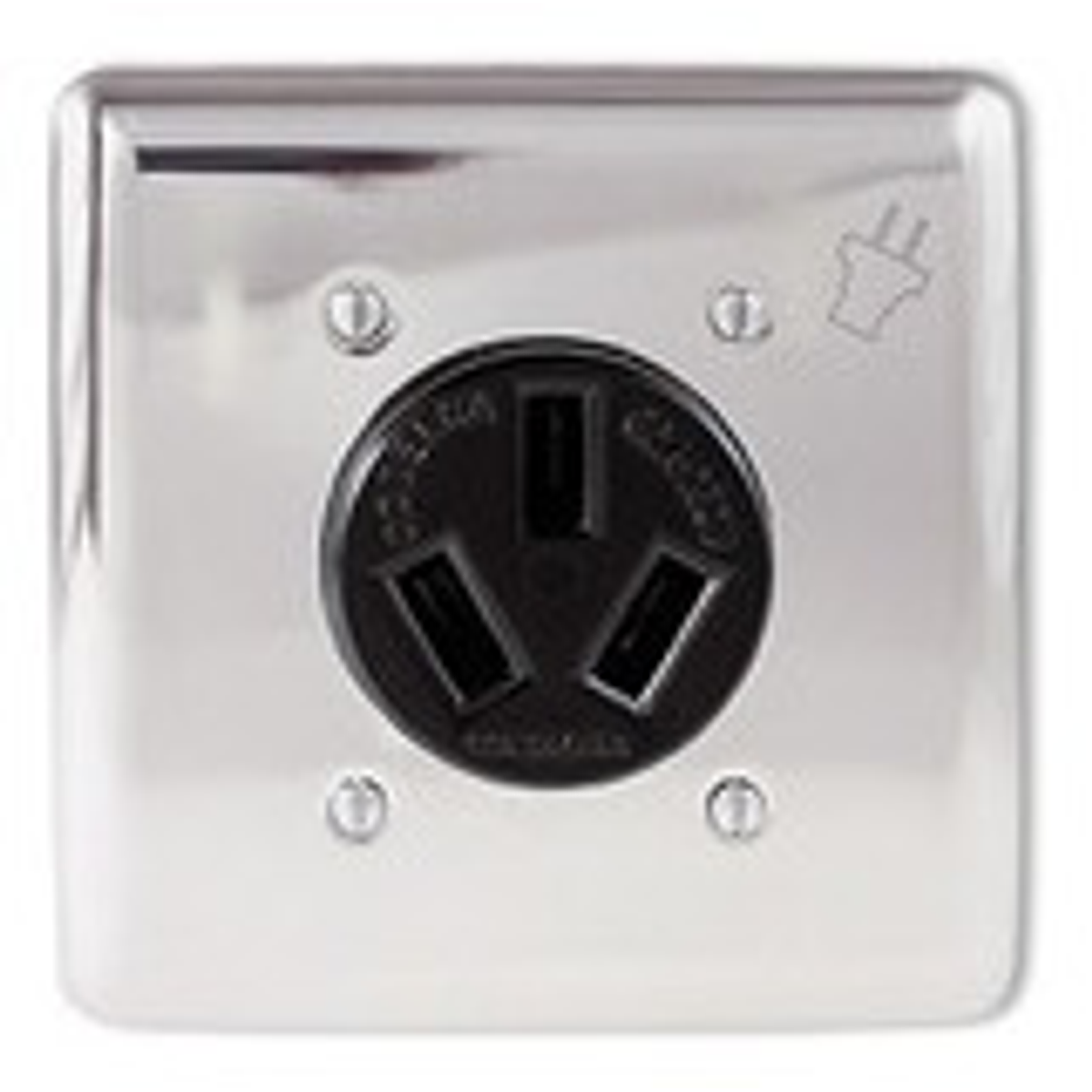 Toma Trifilar De Incrustar 50 A / 250 V