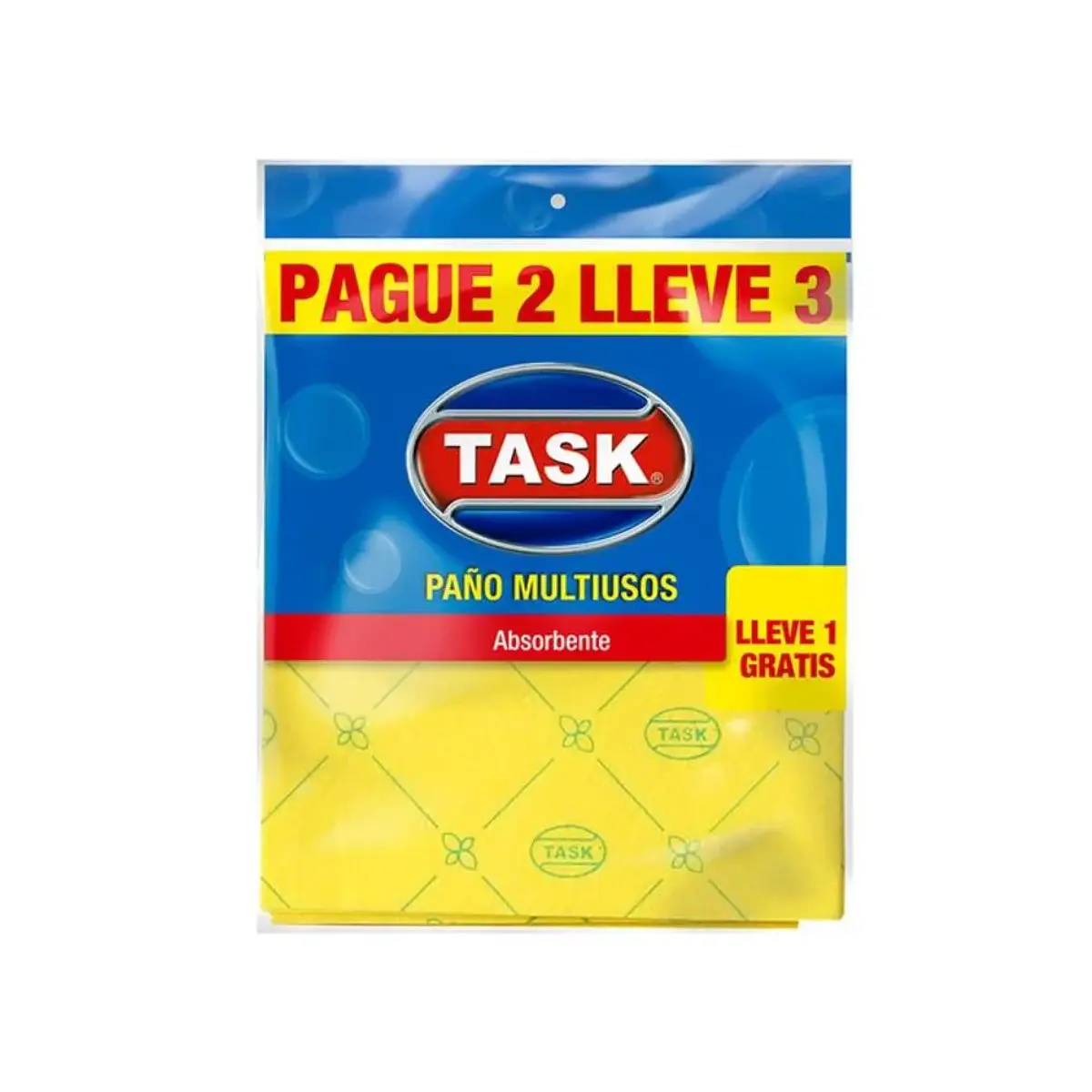 Paño Multiusos Absorbente Por 3 Unidades