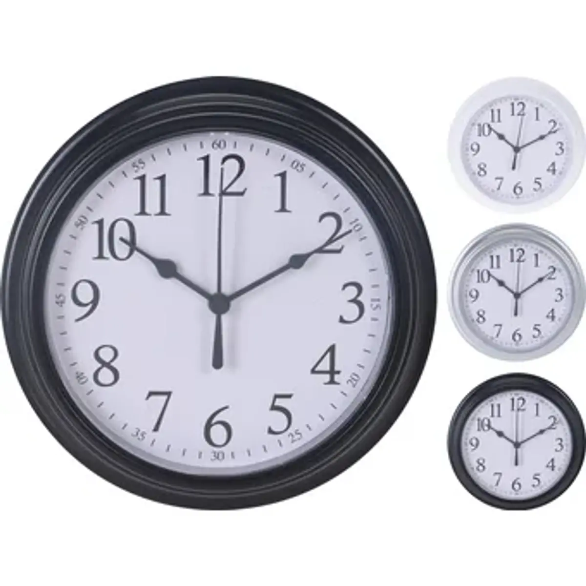 Reloj De Pared Redondo Colores Surtidos