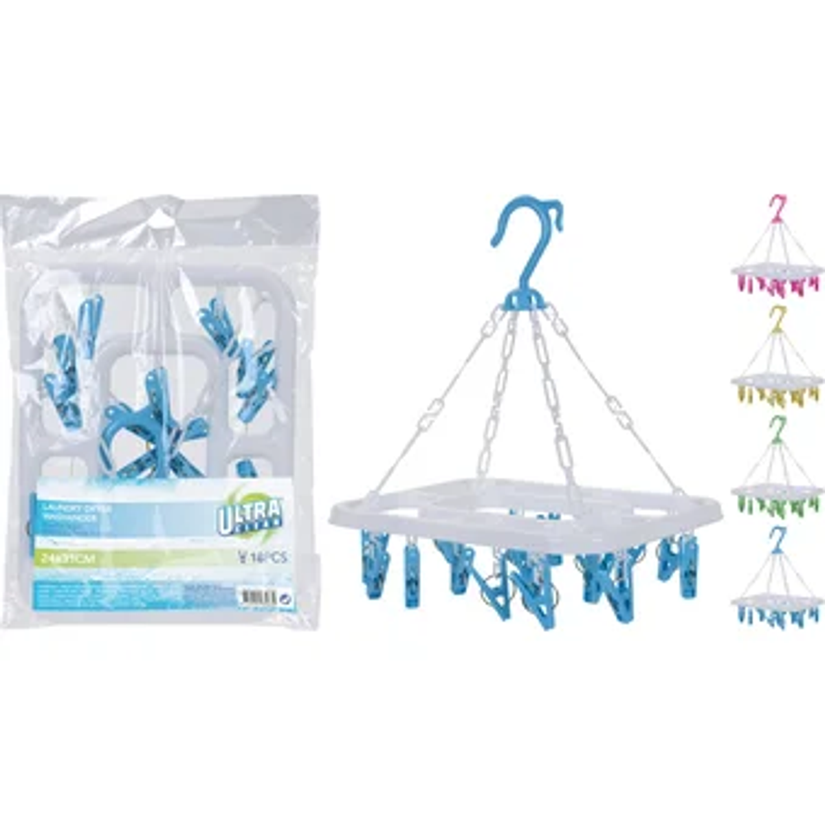 Gancho De Ropa X 18 Piezas Surtido