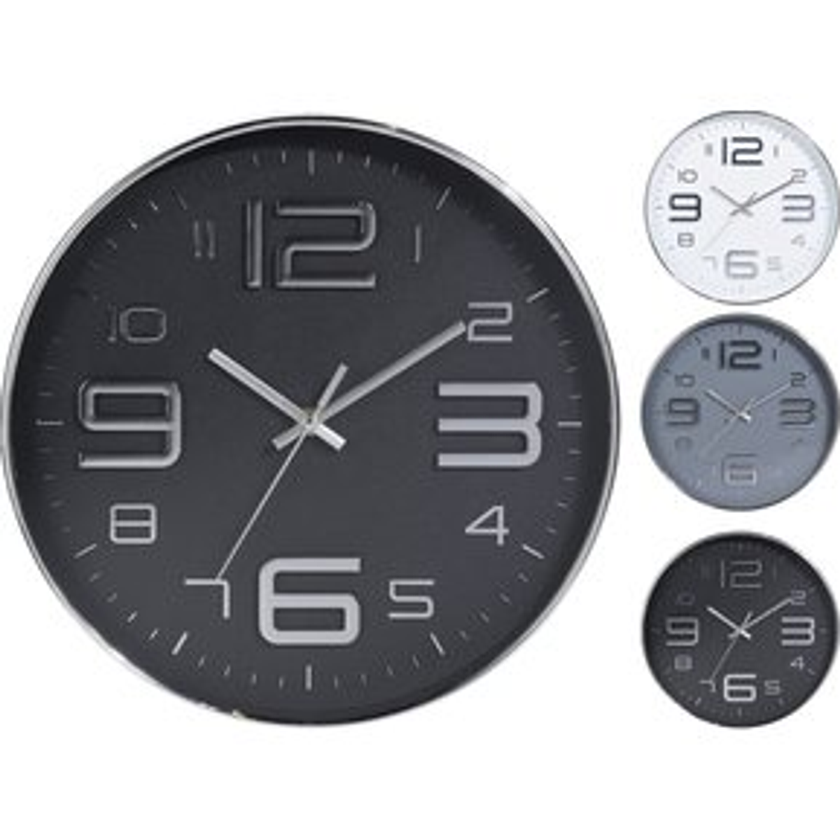 Reloj De Pared Redondo Color Surtido