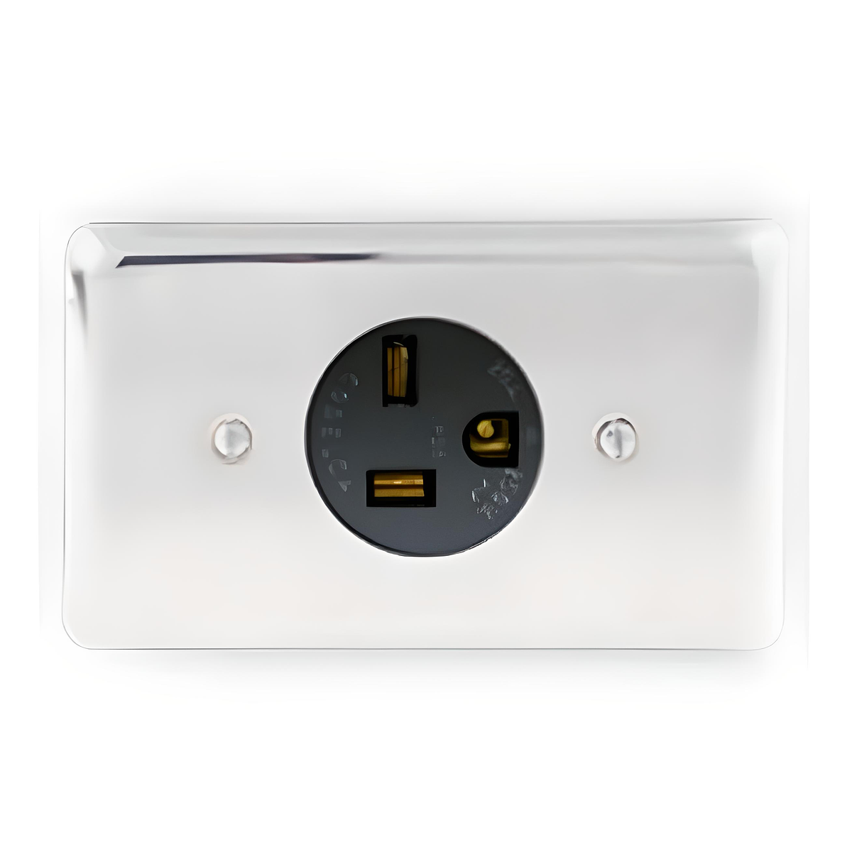 Toma De Incrustar Pata Trabada Polo A Tierra