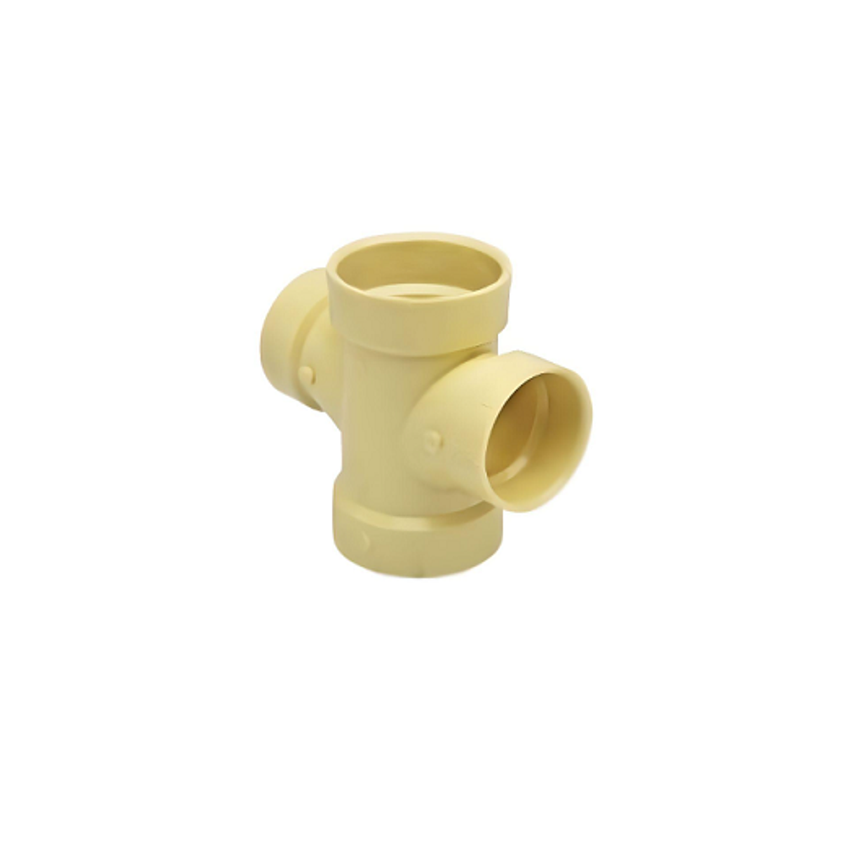 Tee Sanitaria Doble Reducida de 4 x 2