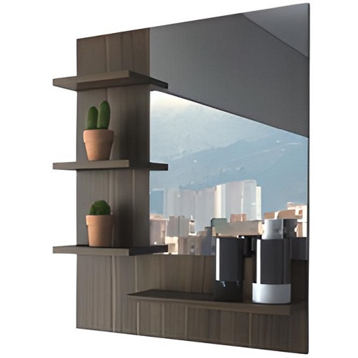 Espejo + Repisa 50 X 70