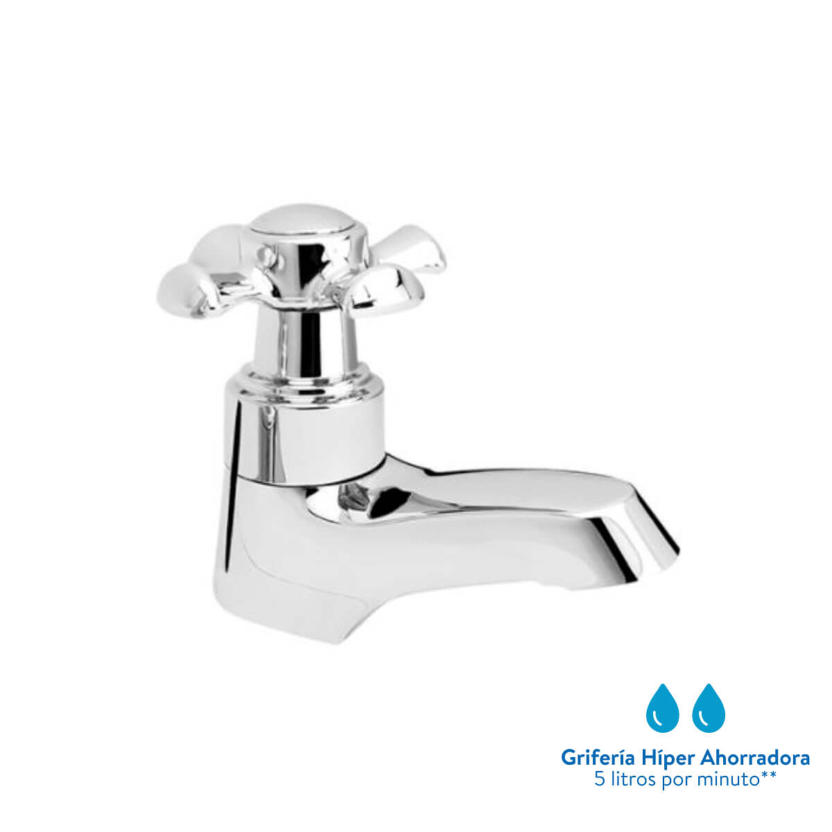 Grifería Grival para Lavamanos sencilla Cruceta Balta