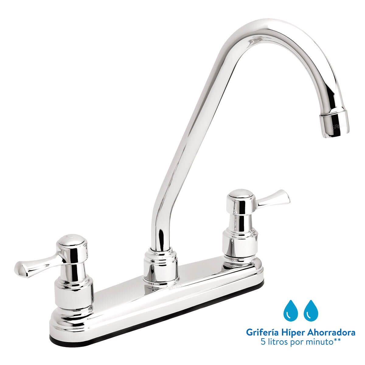 Subconjunto Grifería Lavaplatos 8 Pulgadas Palanca Balta