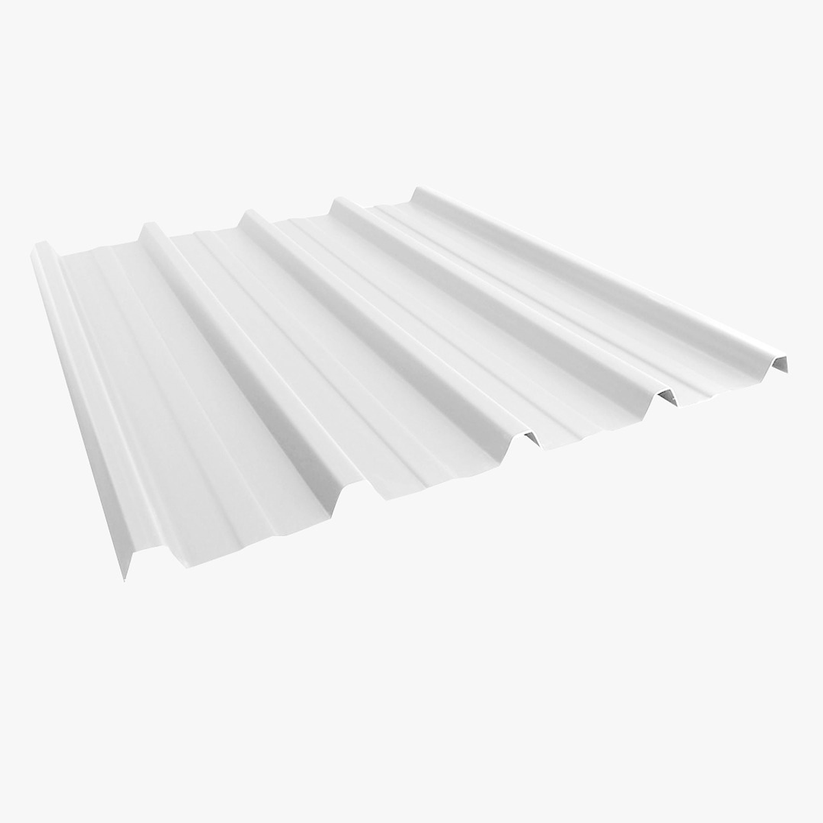 Teja UPVC 2.0 Mm 5.90 x 1.07 Mt Blanca