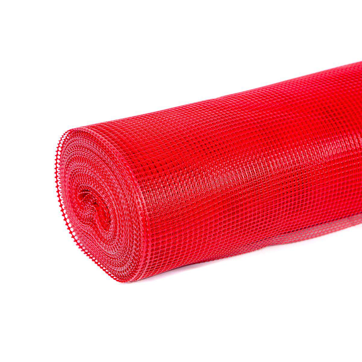 Rollo Malla Plástica Multiuso Roja 7 X 7 X 30 M
