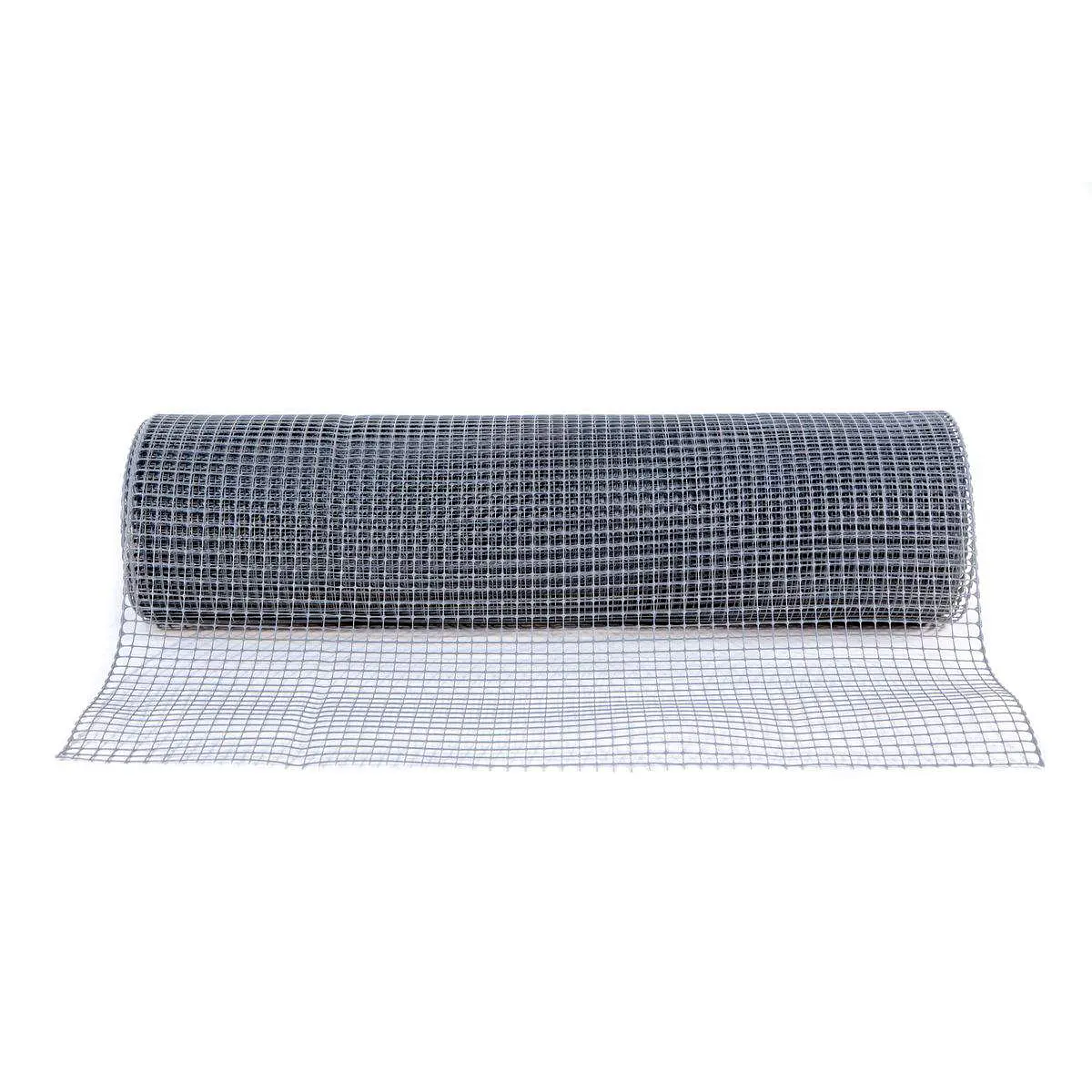 Rollo Malla Plástica Multiuso Gris 12 X 12 X 30 M