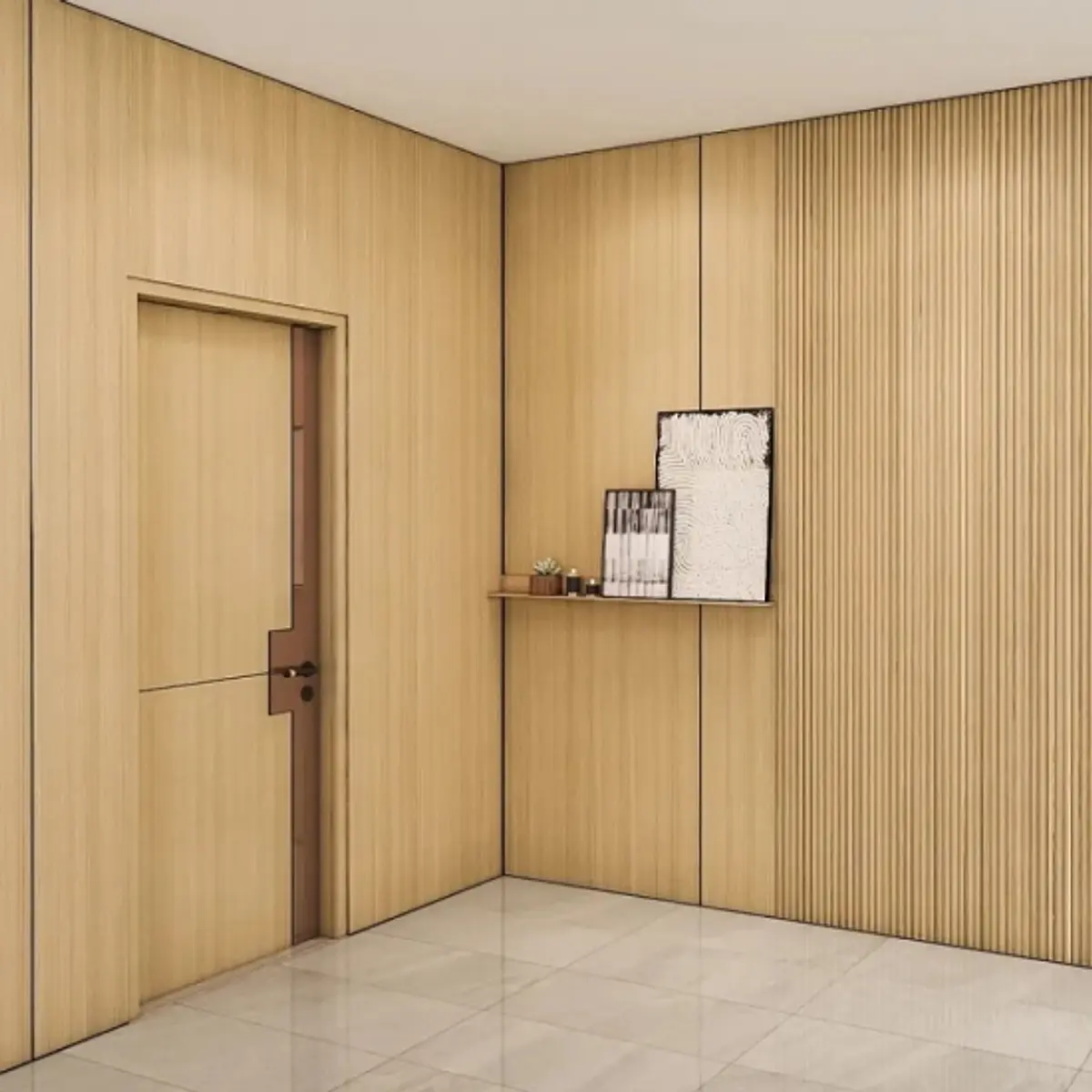 Panel WPC Interior Claro 295 X 16cm X 2.5cm
