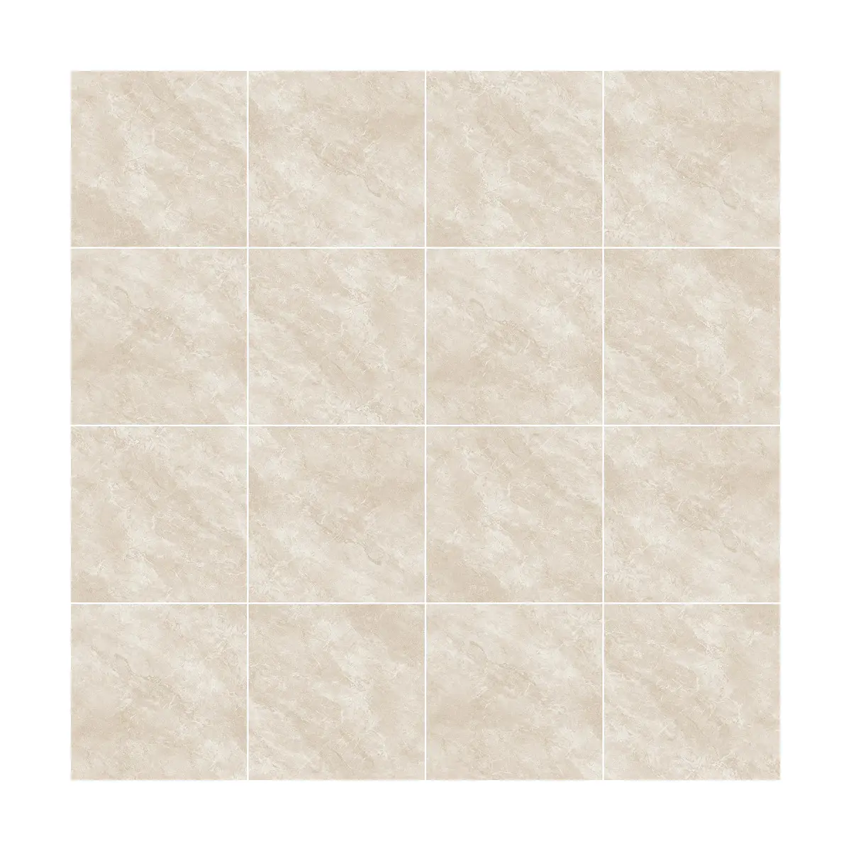Piso Marmolizado Linares Beige Caras Diferenciadas 60 X 60