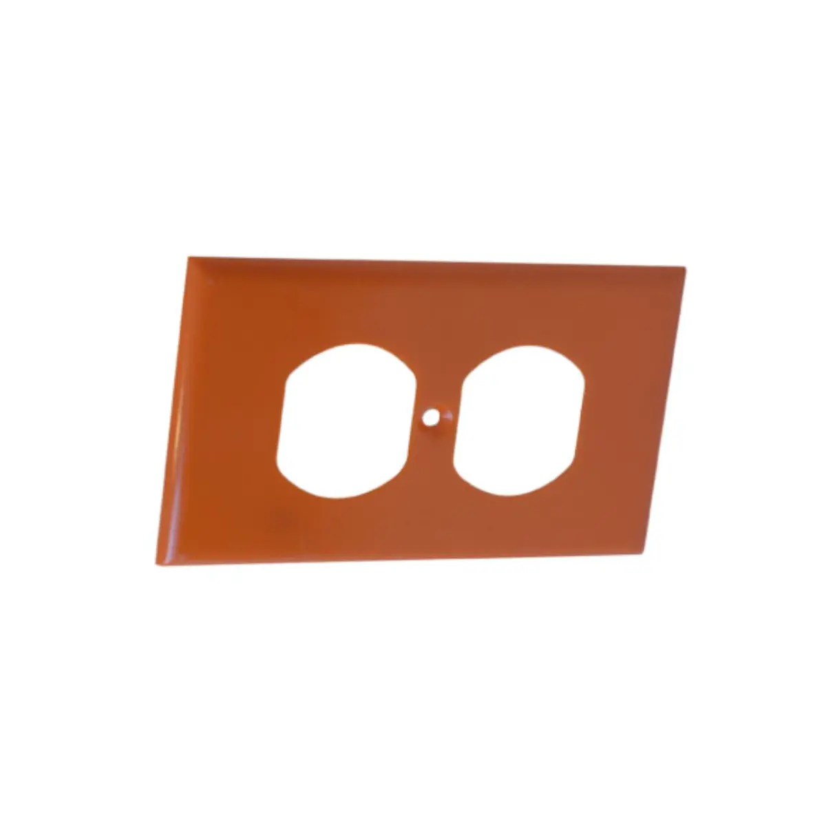 Tapa Para Toma Leviton Naranja