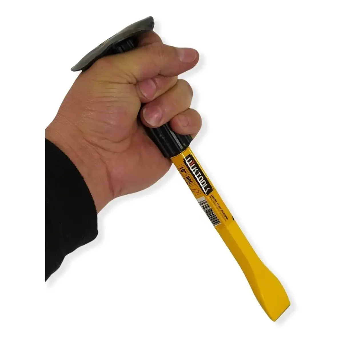 Cincel Flat Punta Plana 10 Mango Goma CNF010 Uyustools