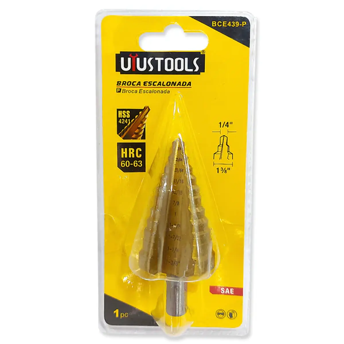 Broca Escalonada Uyustools BCE439-P