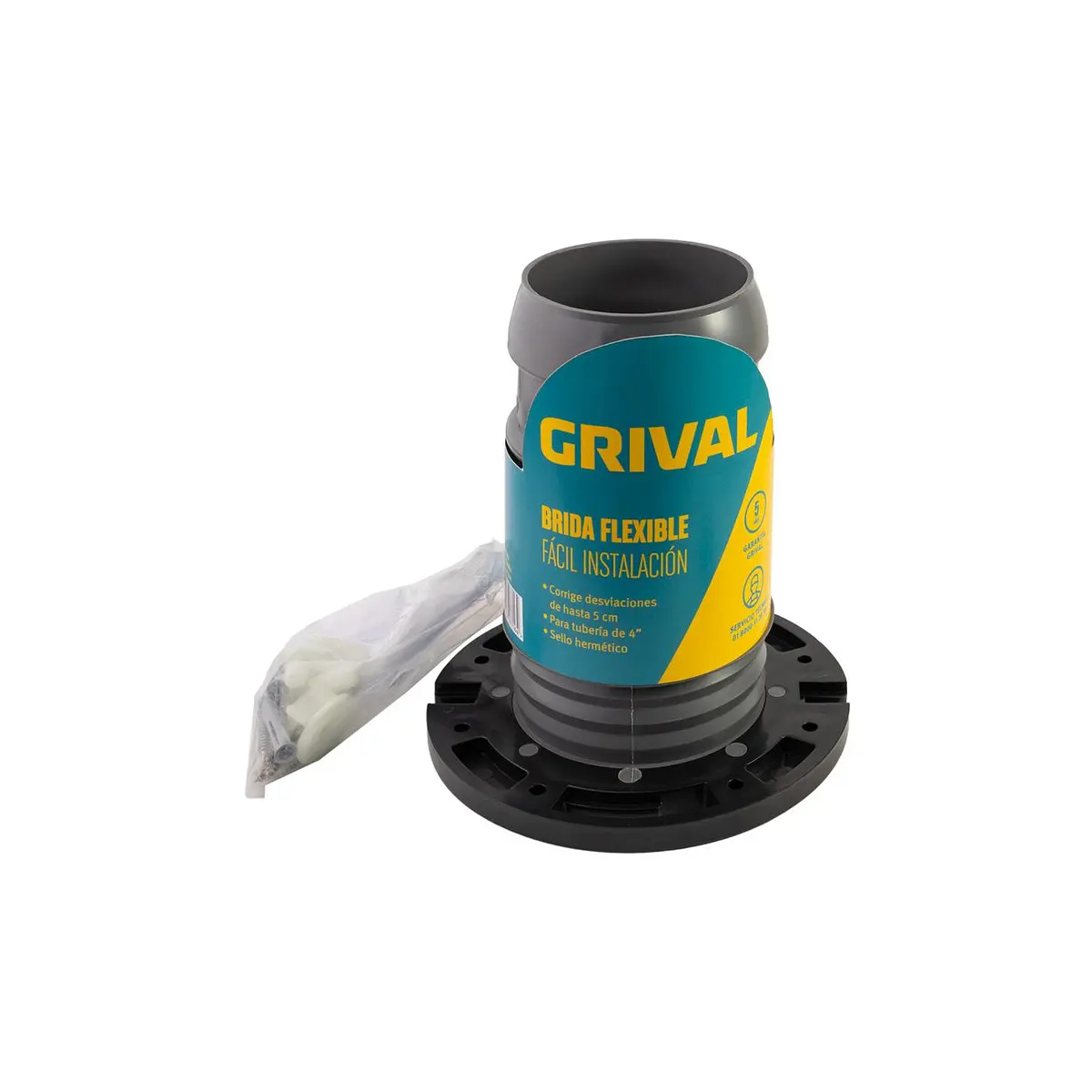 Brida Sanitaria Flexible Grival