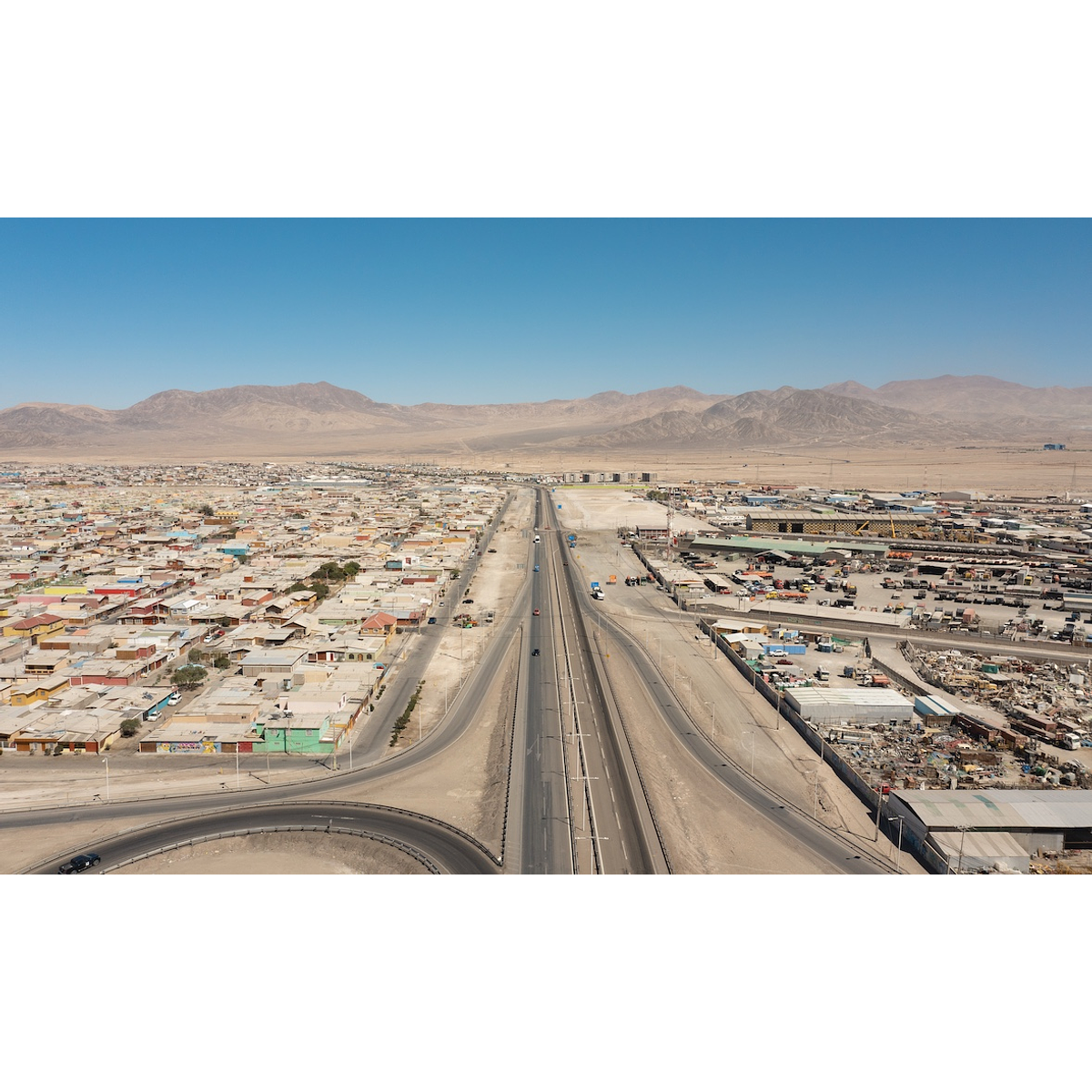 Foto Tomas Aereas Calama Chile.