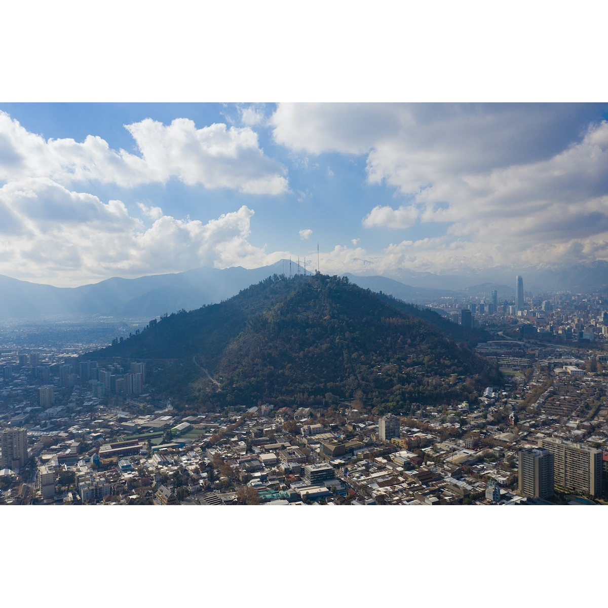 Fotografía Cerro San Cristóbal. Santiago de Chile