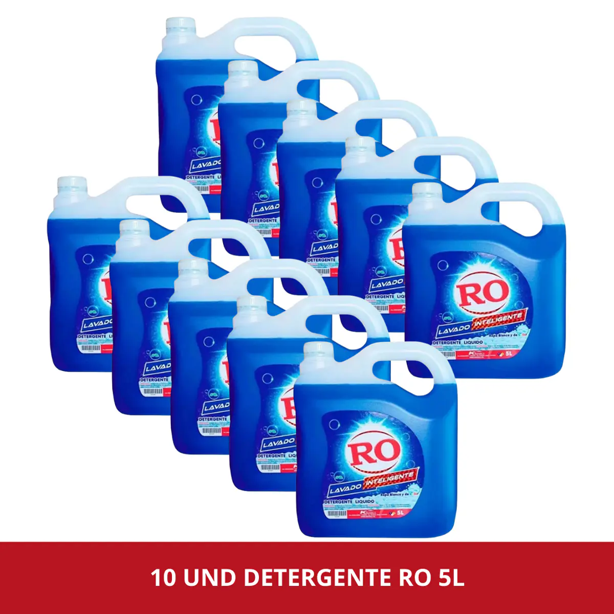 POR MAYOR 10 und Detergente Líquido RO Lavado Inteligente | ADANUZ.CL ...