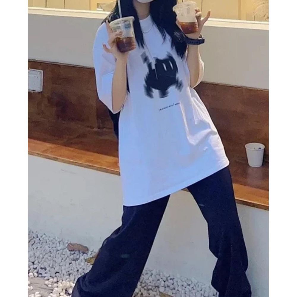 Polera Black Pixel Cat